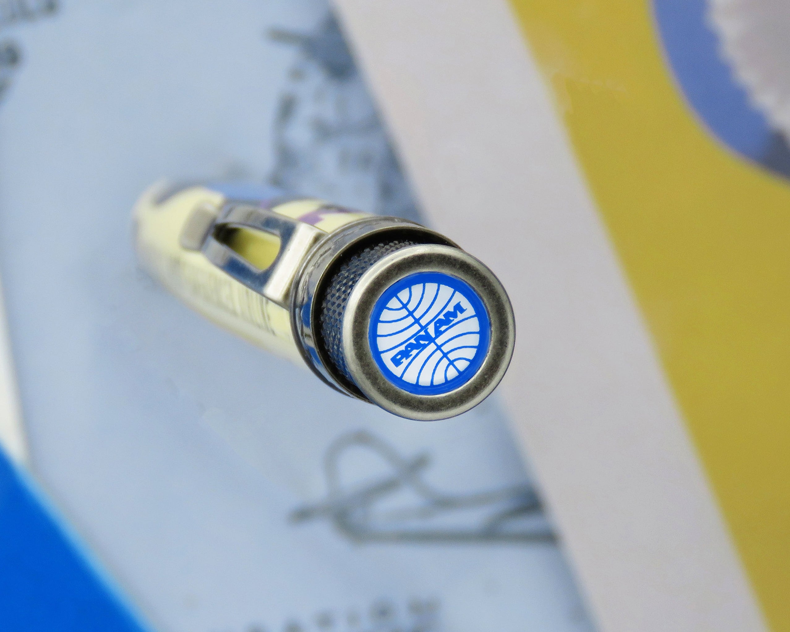 Pan Am Japan Poster Rollerball: Vintage Travel Style