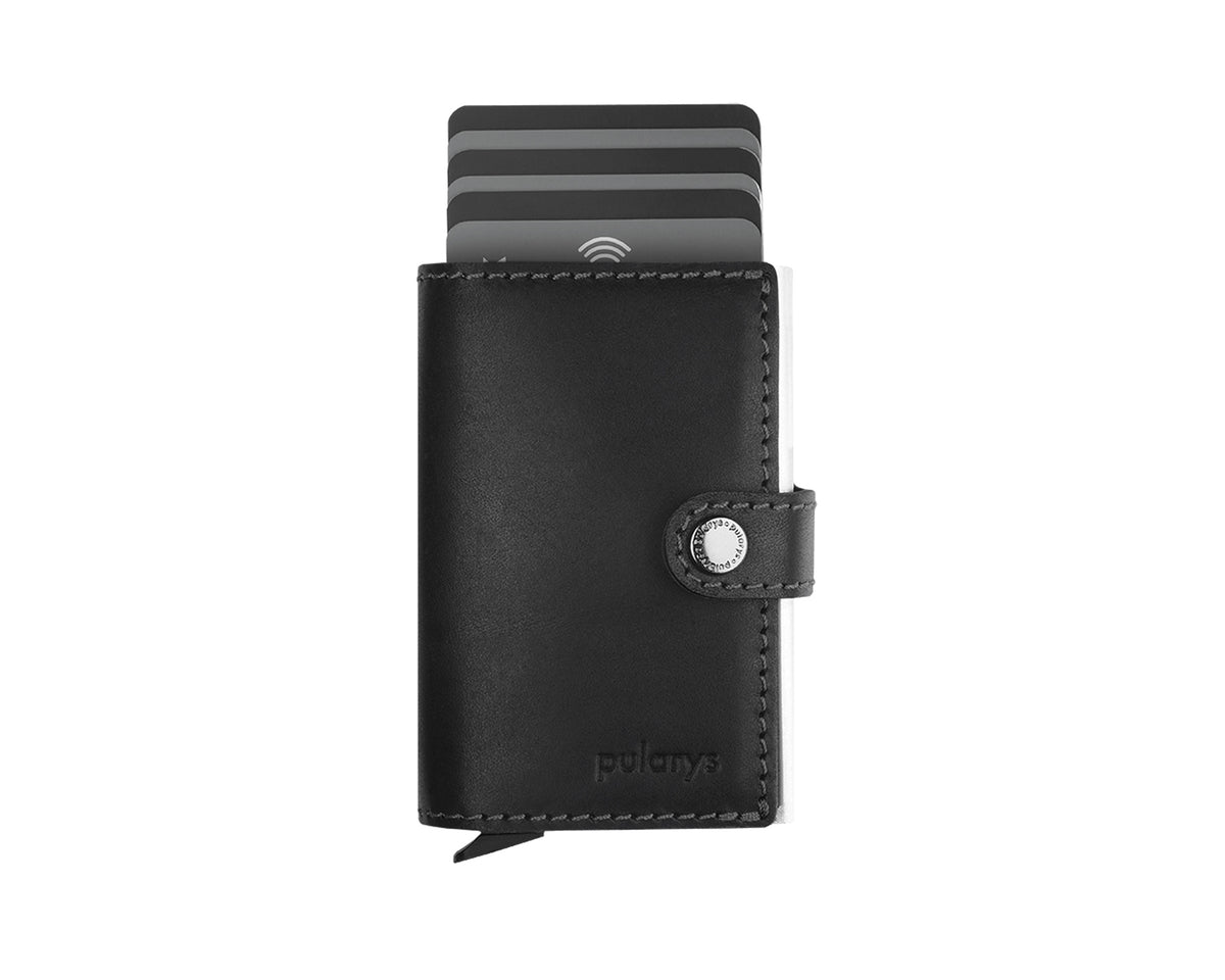 Pularys VIKING RFID Wallet with AirTag Pocket in Black